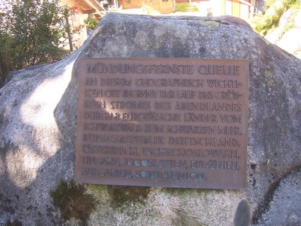 Donauquelle (source du Danube)